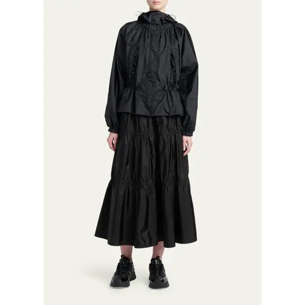 Moncler Imaginaire Canvas Short Parka