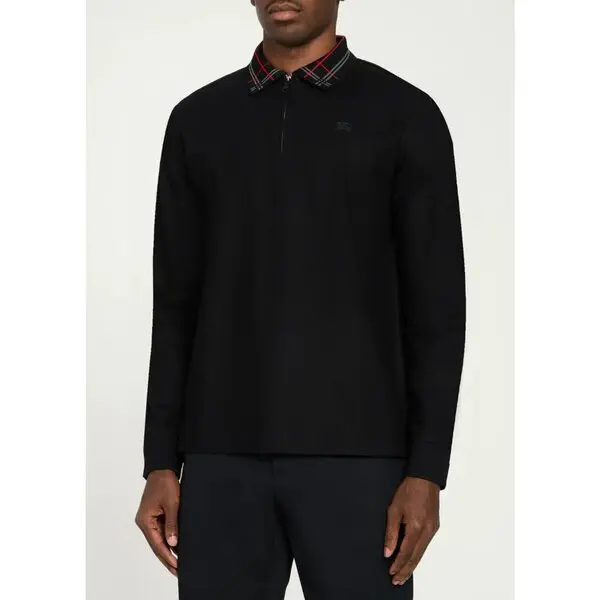 Burberry Pelham Half-zip Polo Sweater