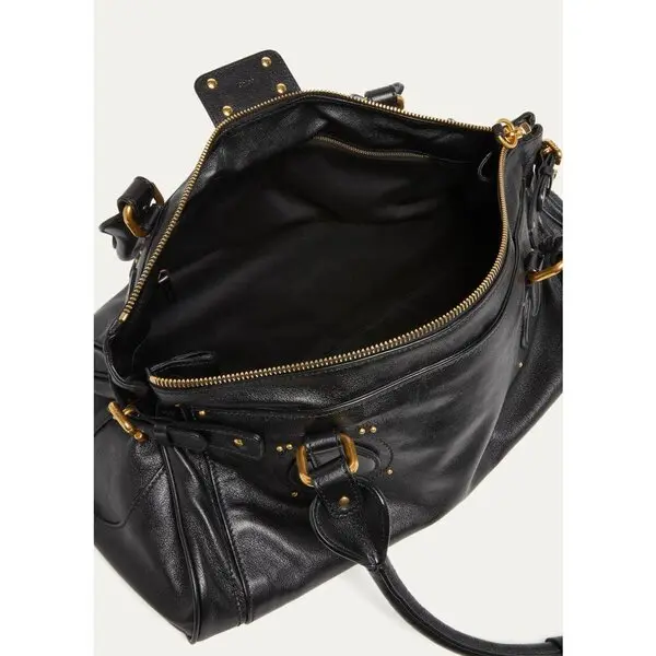 Chloé Paddington Xl Leather Shoulder Bag - Black