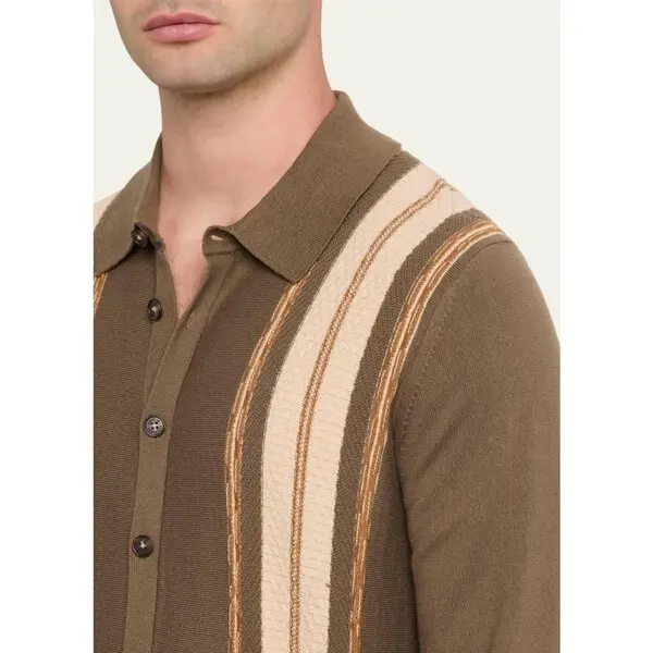 Guest In Residence Cotton-cashmere Ribbed Knit Shirt