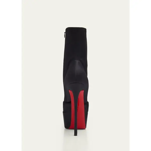 CHRISTIAN LOUBOUTIN 160mm Pavlova Satin Platform Booties