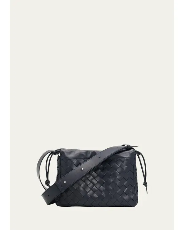 Bottega Veneta Drawstring Leather Dustbag - Blue