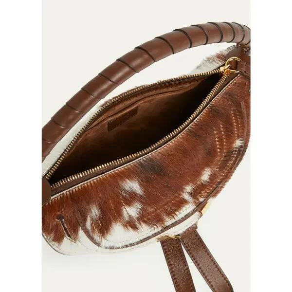 Chloé Marcie Small Calf Hair Top-handle Bag