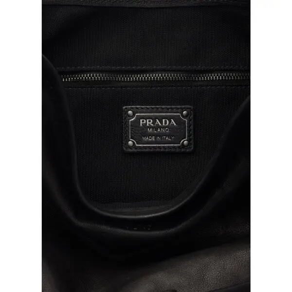 Prada Route Leather Shoulder Bag