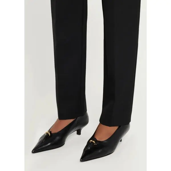 TOTEME Pierced Nappa Leather Pumps
