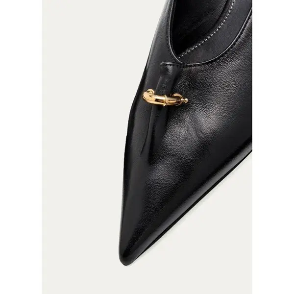 TOTEME Pierced Nappa Leather Pumps
