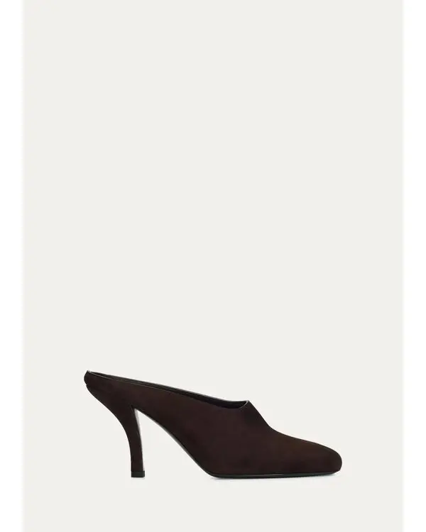 TOTEME 35mm Contour Suede Mules