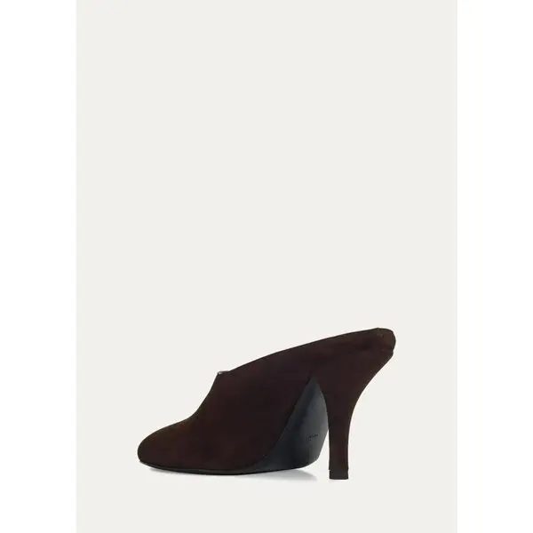 TOTEME 35mm Contour Suede Mules