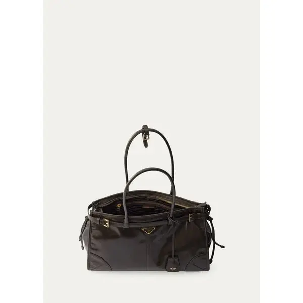 Prada Bonnie Leather Shoulder Bag - Forest