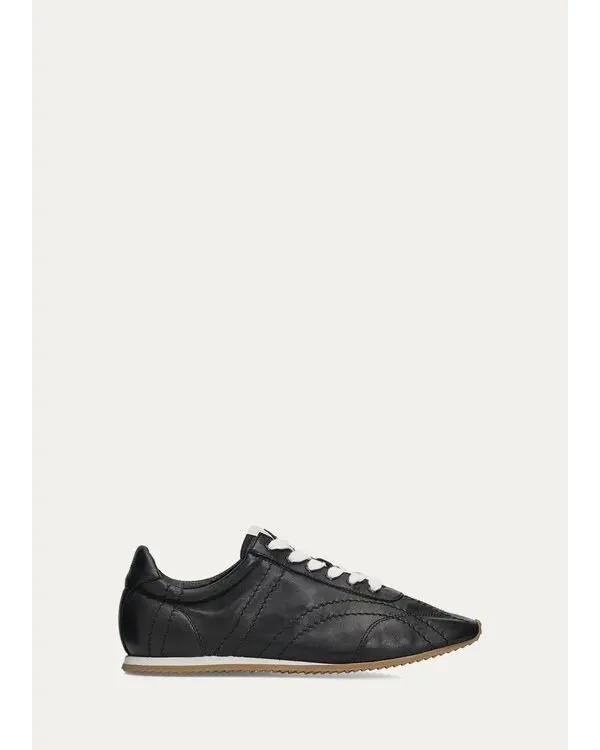 TOTEME Flex Nappa Leather Low-top Sneakers