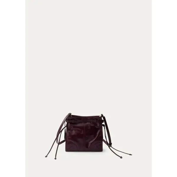 Prada Bonnie Mini Leather Crossbody Bag - Forest