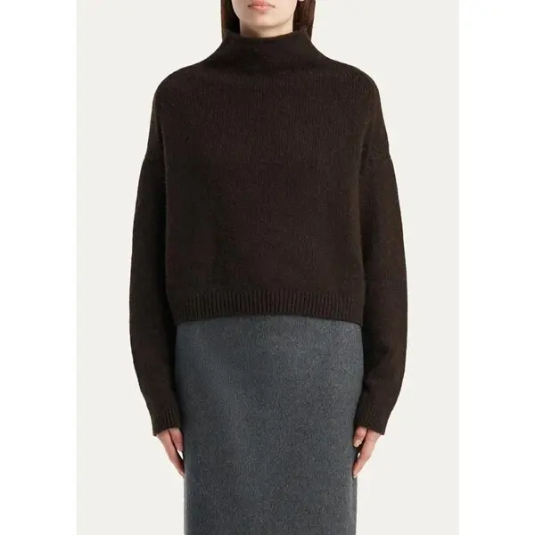 Khaite Marke Mock Turtleneck Cashmere Sweater