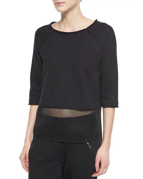Moncler Short-sleeve Wool Sweater