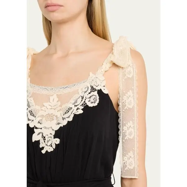 Zimmermann Roselight Lace Slip Midi Dress