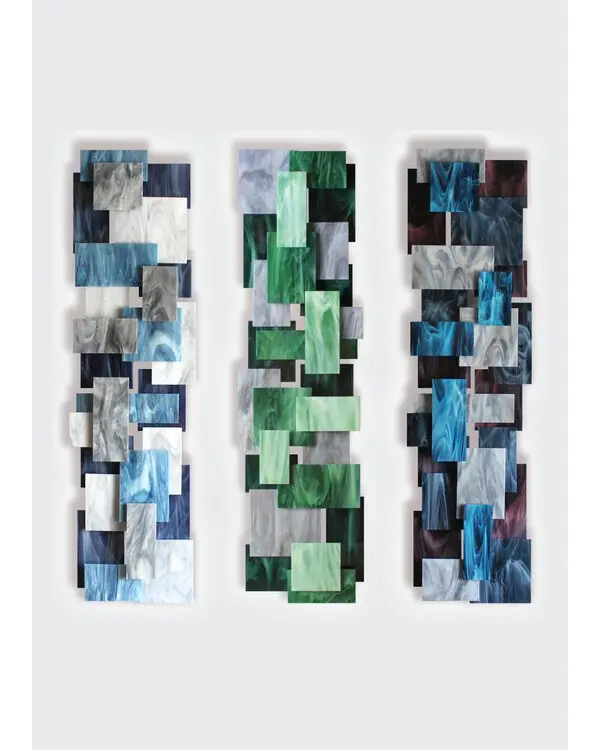 KARO STUDIOS Triptych Wall Sculpture