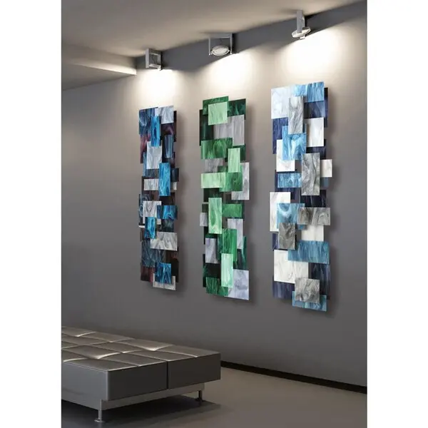 KARO STUDIOS Triptych Wall Sculpture