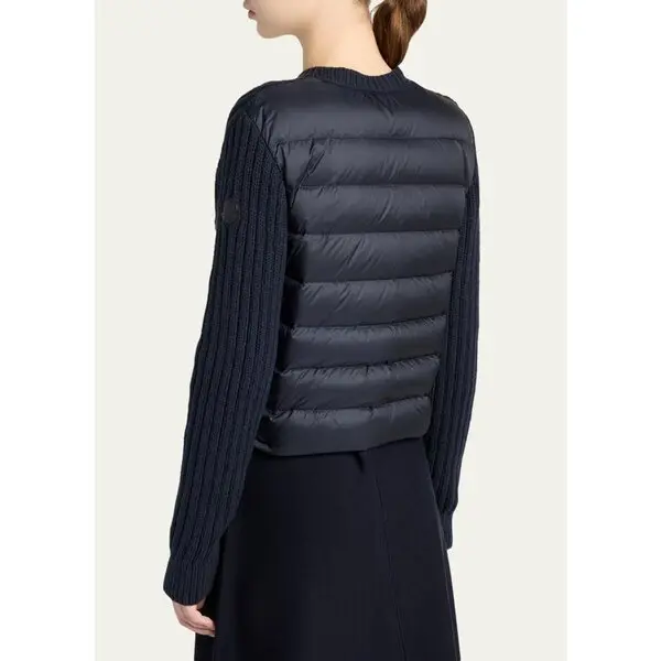 Moncler Padded Knit Cardigan