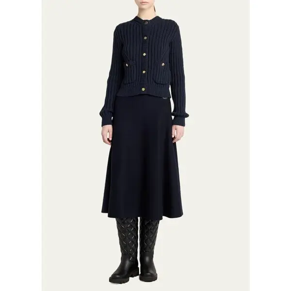 Moncler Padded Knit Cardigan