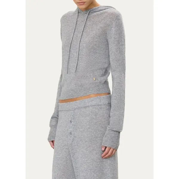 Eterne Fox Hooded Cashmere Sweater