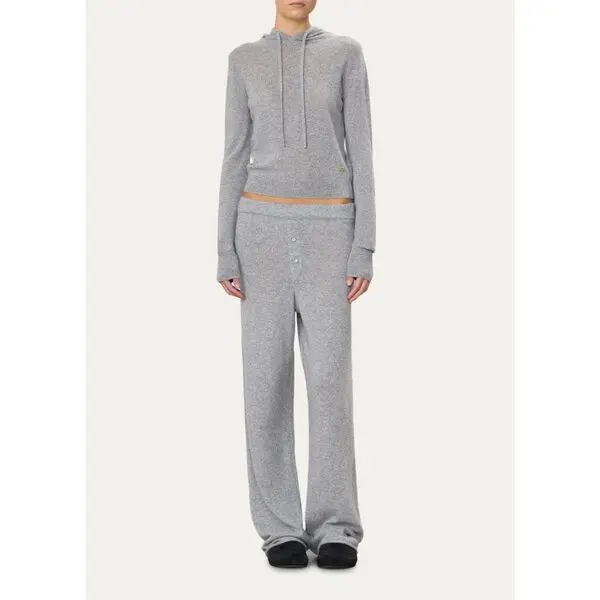 Eterne Fox Hooded Cashmere Sweater