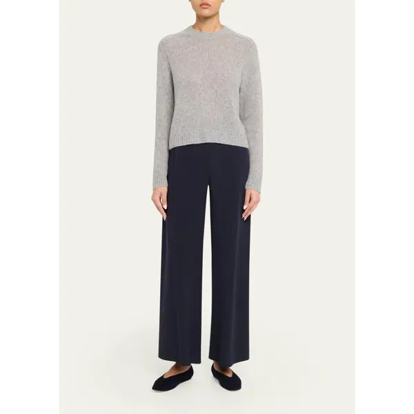 LISA YANG Solene Cashmere-silk Crewneck Sweater