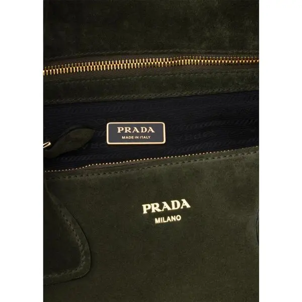 Prada Nova Suede Top-handle Bag