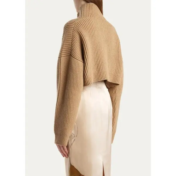 Khaite Eita Ribbed Cashmere Cardigan