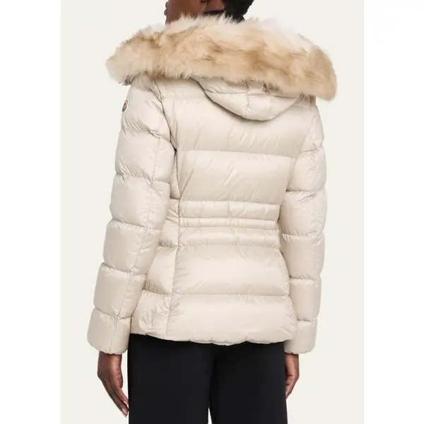 Moncler Boed Hooded Shearling-trim Down Jacket - Miscellaneous