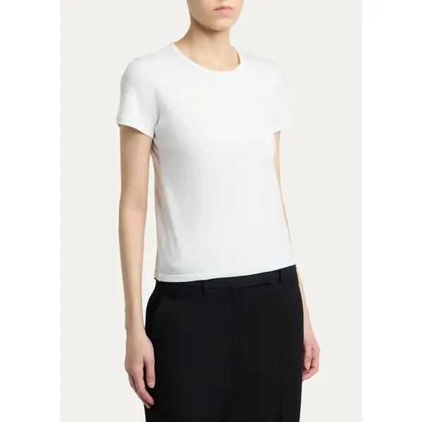 TOM FORD Cotton Jersey Fitted Short-sleeve T-shirt