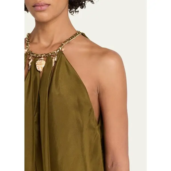 Zimmermann Mahon Silk Chain Blouse