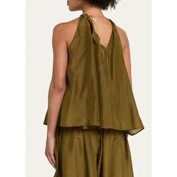 Zimmermann Mahon Silk Chain Blouse