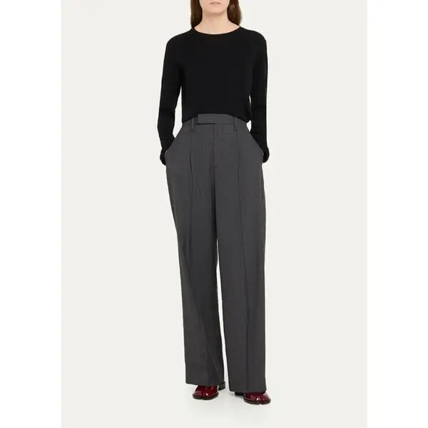MAISON MARGIELA Tabi Crinkled Patent Leather Penny Loafers - Brick