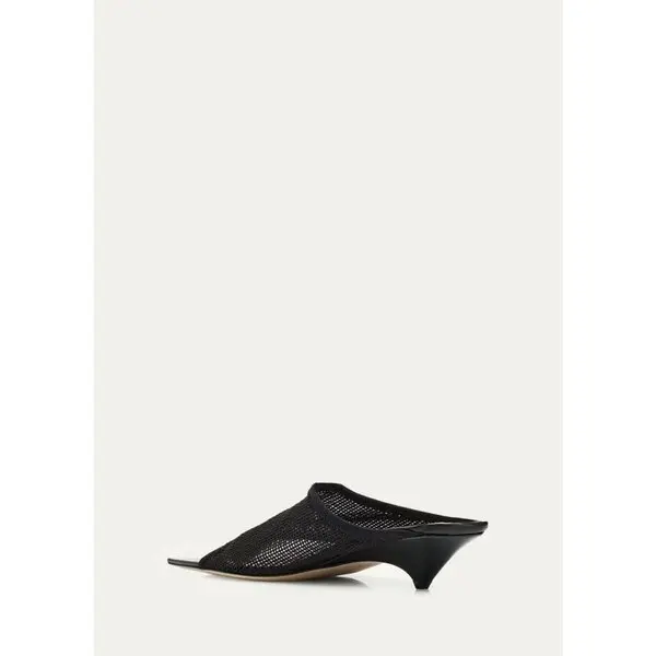 CHRISTEN 35mm Edge Stretch Mesh Mules