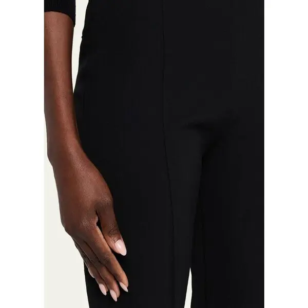 THE ROW Fabien Silk Twill Bootcut Pants