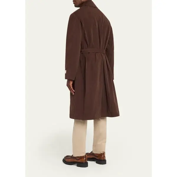 Massimo Alba Cotton-blend Water-repellant Coat