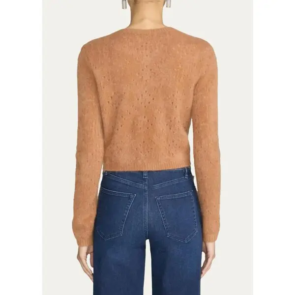 FRAME The Cashmere Airy Teddy Cardigan
