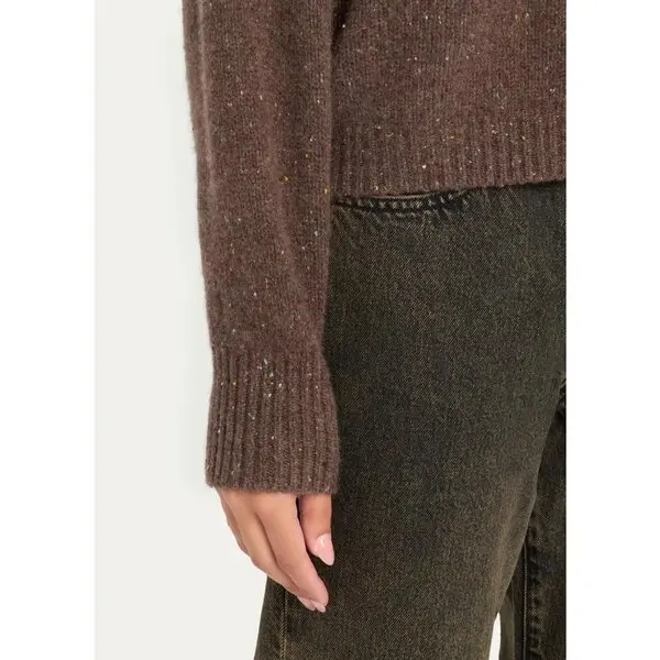 FRAME Flecked Wool-cashmere Cardigan