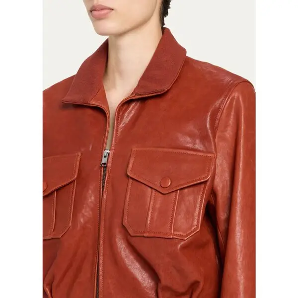 FRAME The Ace Leather Jacket