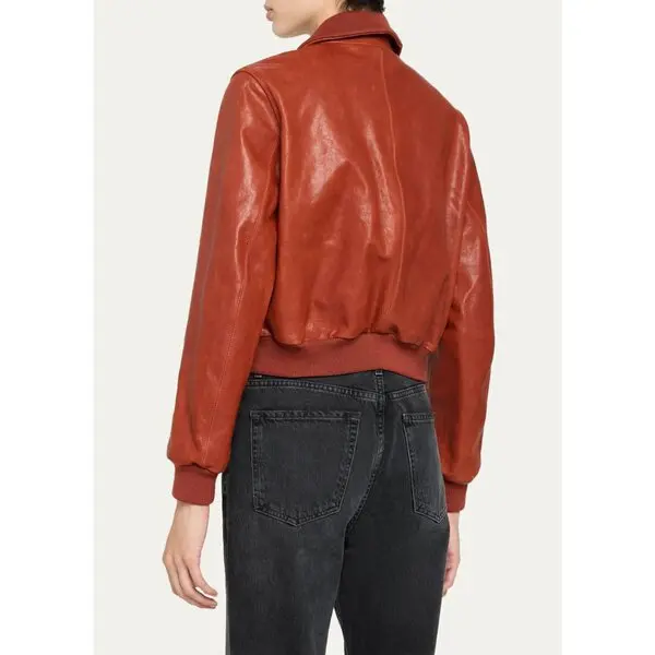 FRAME The Ace Leather Jacket
