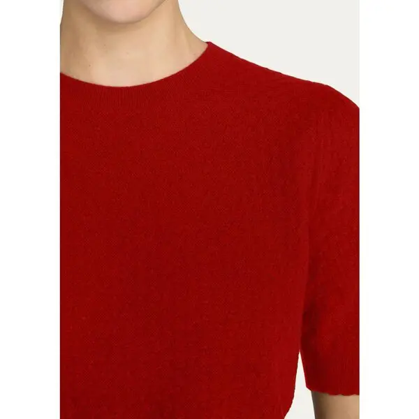 FRAME The Gathered Honeycomb Cashmere Sweater