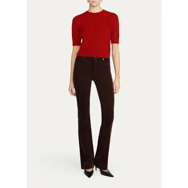 FRAME The Gathered Honeycomb Cashmere Sweater