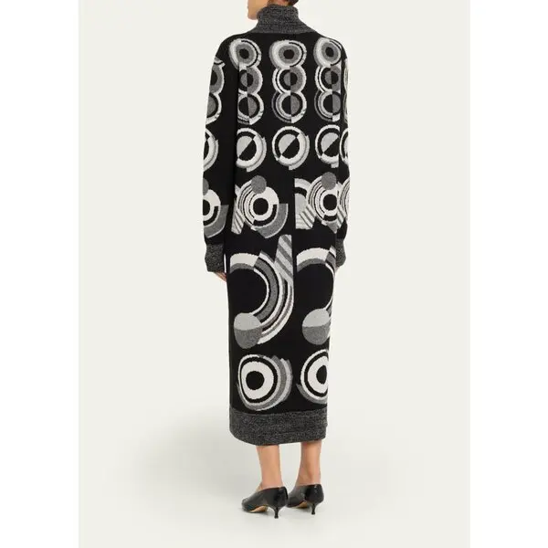 Libertine Sonia Cashmere Turtleneck Midi Dress