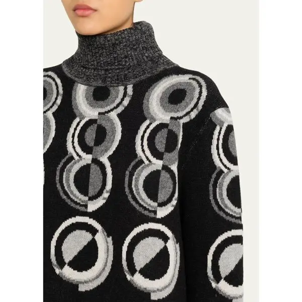 Libertine Sonia Cashmere Turtleneck Midi Dress
