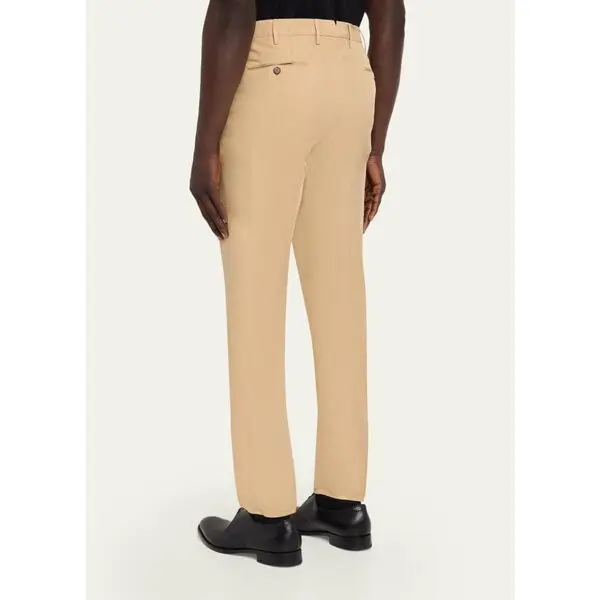 Incotex Slim-fit Chinolino Trousers - Camel