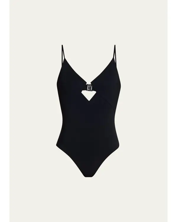 Zimmermann Diamond Wire One-piece Swimsuit