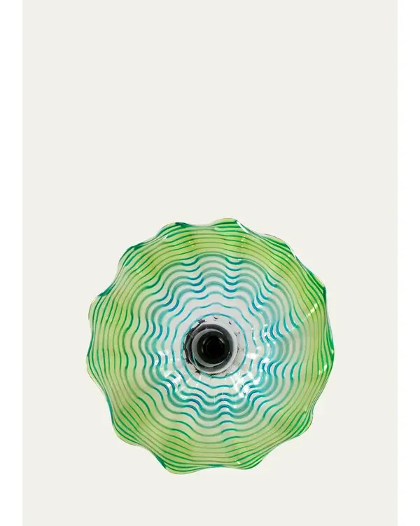 DALE TIFFANY Milagra Art Glass Wall Decor, 12" Round