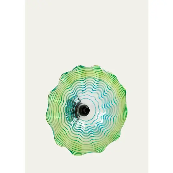DALE TIFFANY Milagra Art Glass Wall Decor, 12" Round