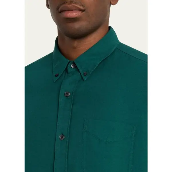 TOM FORD Cotton And Cashmere Pocket Sport Shirt
