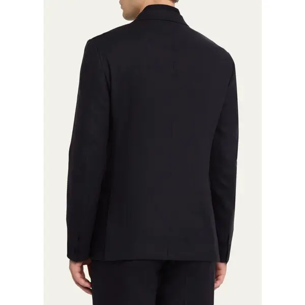 Zegna Linen Single-breasted Two-piece Suit