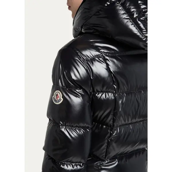 Moncler Fulmarusse Hooded Down Jacket With Faux Fur Trim